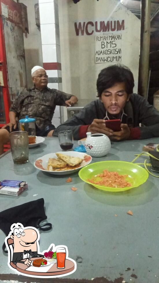 Menu at Rumah Makan BMS restaurant, West Jakarta