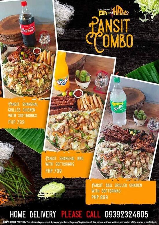 Menu at Don Ramon Pa-ihaws restaurant, Iba, Purok 3 Sto. Rosario