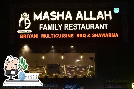 Menu at Masha Allah Restaurant, Karur