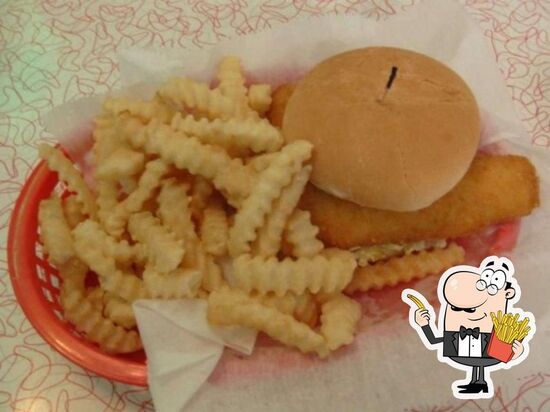 Menu at Parkette Drive-In restaurant, Lexington