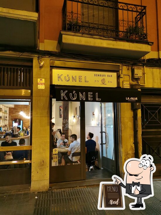Carta de Kunel Donburi Bar, Bilbao