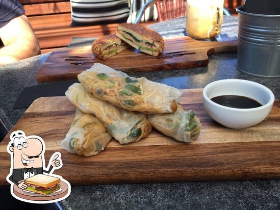 Menu at Latte Dah Cafe, Toora