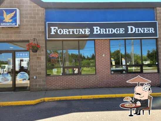 Menu at Fortune Bridge Diner restaurant, Canada