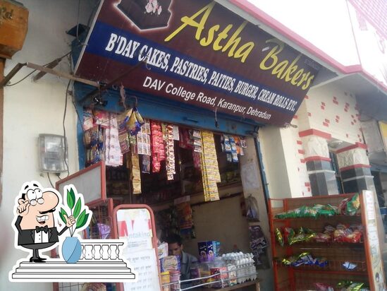 Menu at Astha Bakers, Dehradun