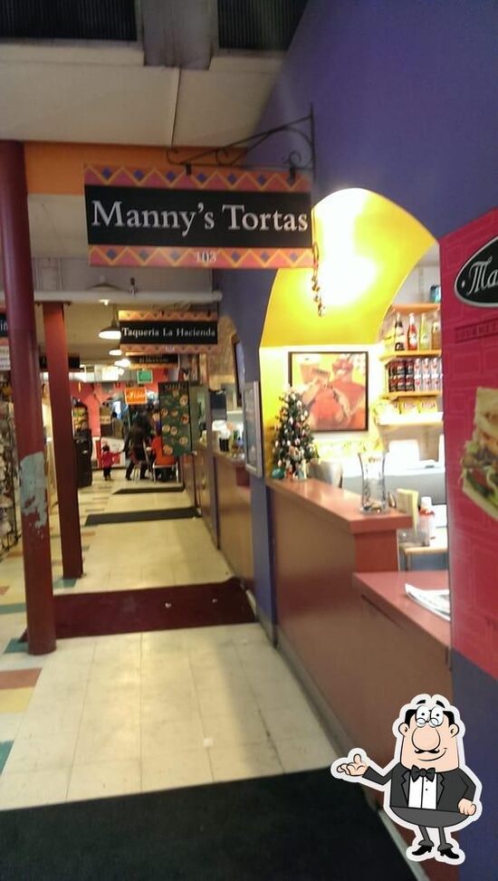 Menu at Manny's Tortas restaurant, Minneapolis, E Lake St