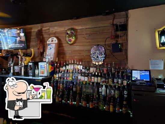 Menu at La's Midway Saloon pub & bar, Lake Alfred, US-92