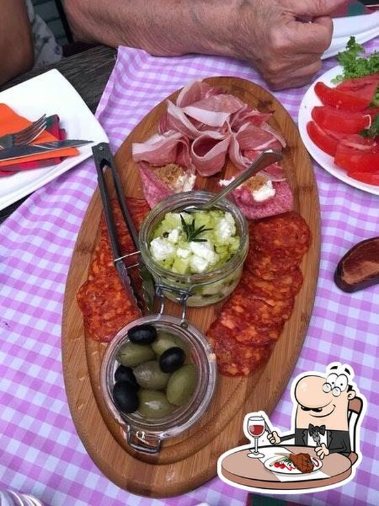 Menu at Laterna restaurant, Kruševac