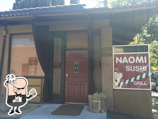 Menu at Naomi Sushi restaurant, Menlo Park