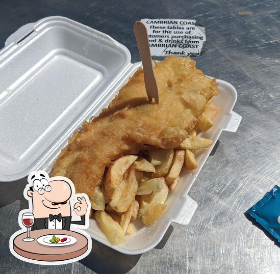 Menu at Cambrian Coast Fish & Chips restaurant, Barmouth