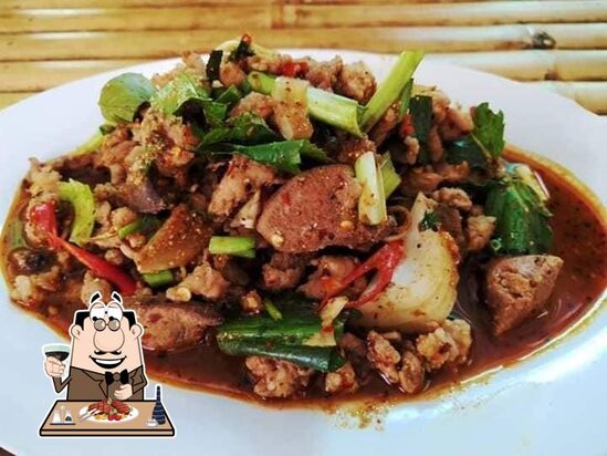 Menu at ตับหวานหักน้อย restaurant, Dan Khun Thot