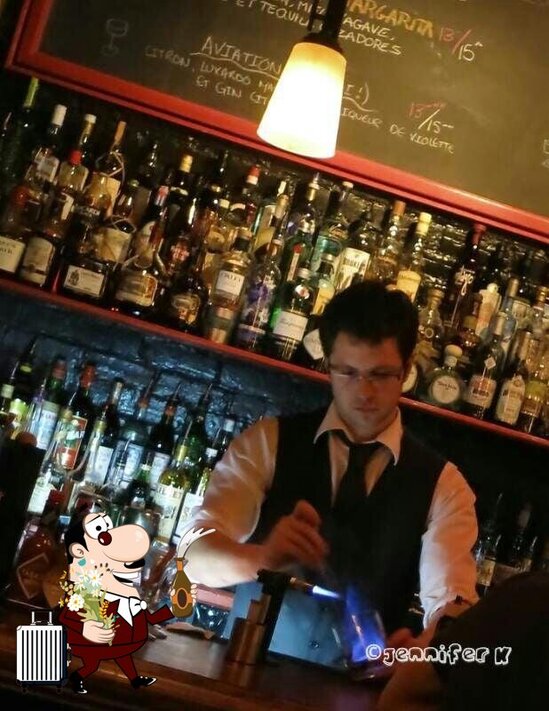 Menu au BAR LE LAB, COMPTOIR À COCKTAILS, Montréal, 279 Rue Sainte ...