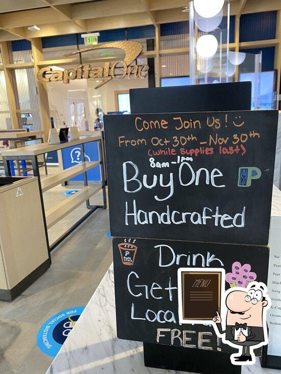 Menu at Capital One Café cafe, Fort Lauderdale