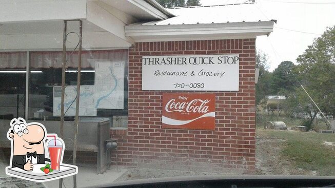Carta del restaurante Thrasher Quick Foods, Booneville