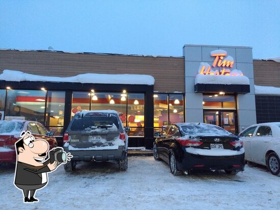 Menu au Tim Hortons restaurant, Windsor