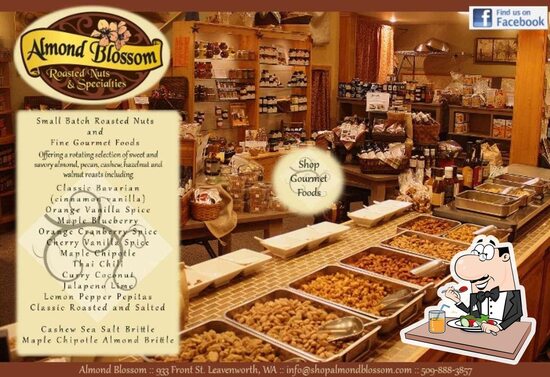 Menu at Almond Blossom Roasted Nuts & Specialties, Leavenworth