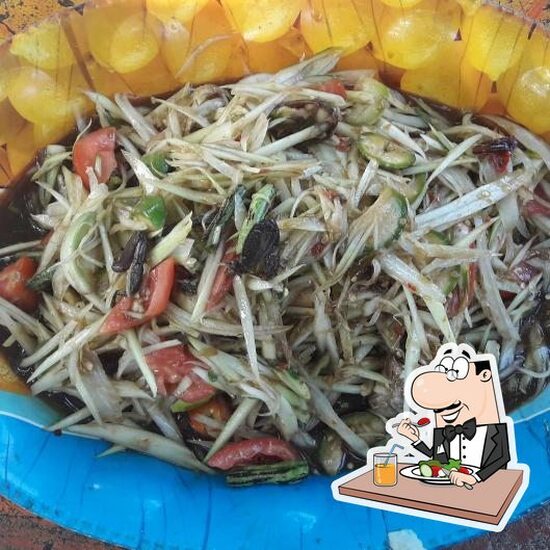 Menu at ร้านส้มตำน้องเบนเทน restaurant, Sao Phao