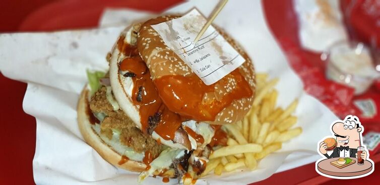 Menu at Zack's Fried Chicken restaurant, New Cairo City, Tiba Mall