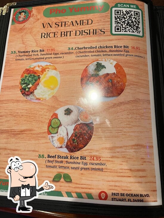 Pho Yummy Bar & Cafe, Stuart - Restaurant menu, prices and reviews