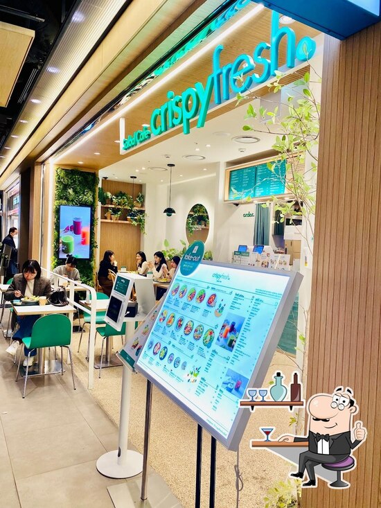 Menu at Crispy Fresh Parnas Mall Branch restaurant, Seoul