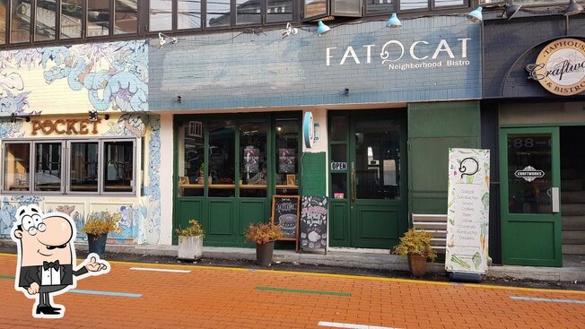 Menu at Fat Cat restaurant, Seoul