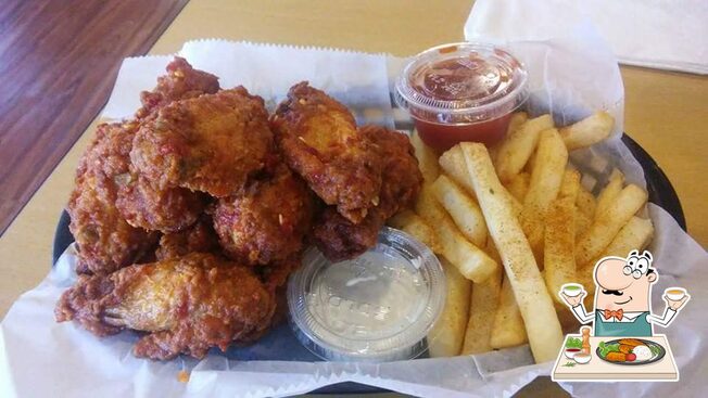 Menu at Pyro's Burgers & Wings restaurant, Youngsville