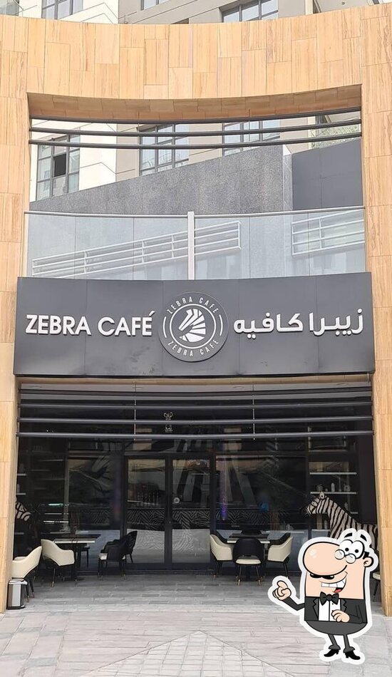 Menu at Zebra cafe, Dubai