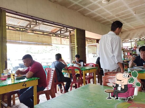 Menu at RM Big Brother restaurant, Indonesia
