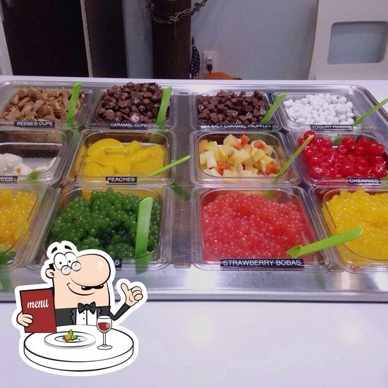 Menu at TCBY desserts, Pembroke Pines, SW 5th St