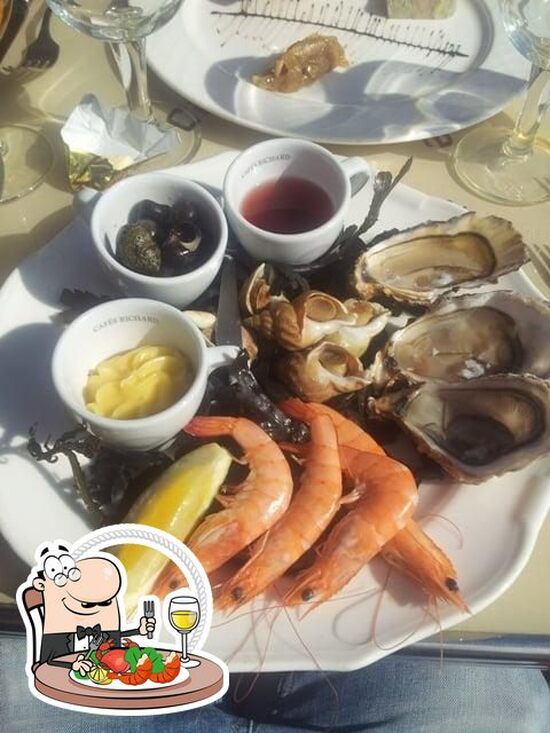 Menu au Chez Victor restaurant, Cancale, 8 Quai Admis en Chef Thomas