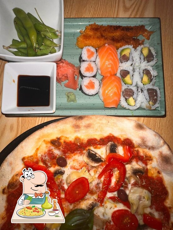 Menu at Le Sushi-La Pizze restaurant, St-Laurent-du-Var