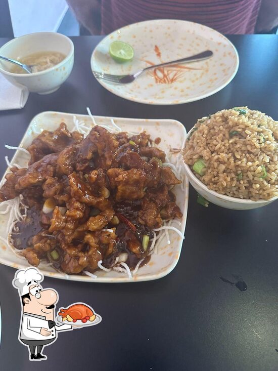 Menu at Super Wok restaurant, Tijuana