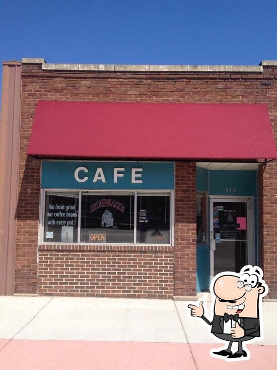 Menu at Silverback's cafe, Lakefield