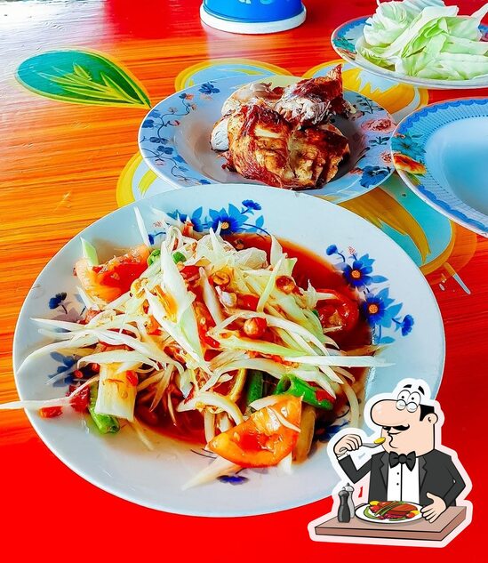 Menu at Burapa Som Tum, Rangsit