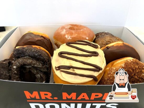 Carta de Mr. Maple Donuts, Vancouver, NE 78th St