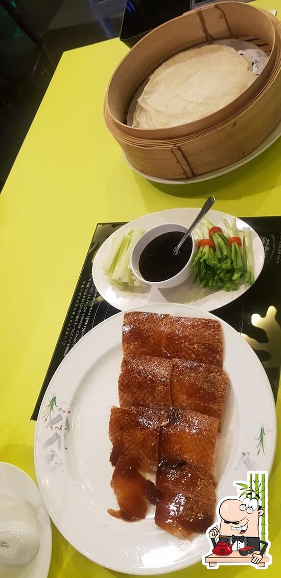 Menu at Jade dragon restaurant, Bangkok