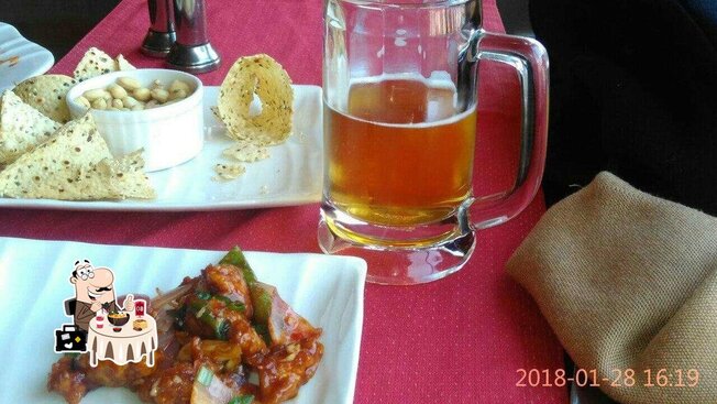 Menu at Knight Rider, New Delhi, B 45