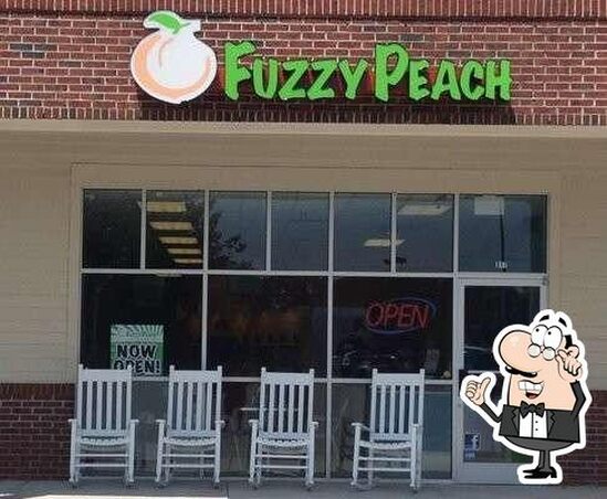 Menu at The Fuzzy Peach Frozen Yogurt Bar, Cape Carteret
