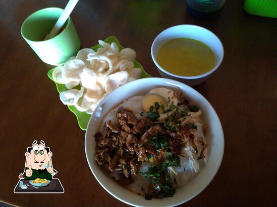Menu at Bubur Ayam khas Sunda dan Lontong Sayur restaurant, Kupang