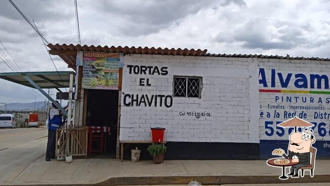 Menu at Tortas "El Chavito " restaurant, Cuilápam de Guerrero