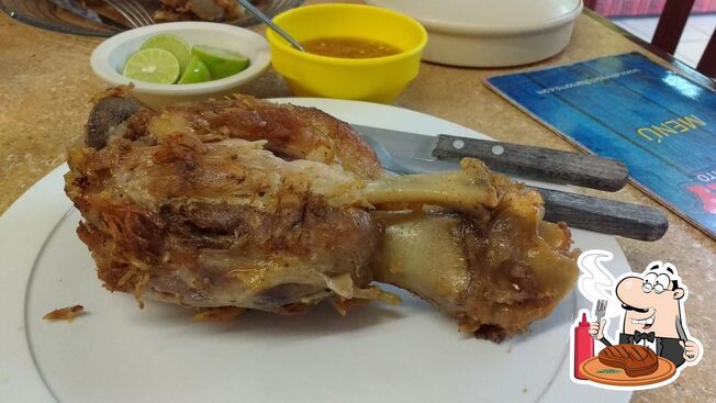 Carta del restaurante El Rey del Chamorro, Monterrey