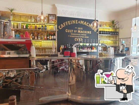 Menu at Caffeine & Machine: The Hill pub & bar, Alderminster