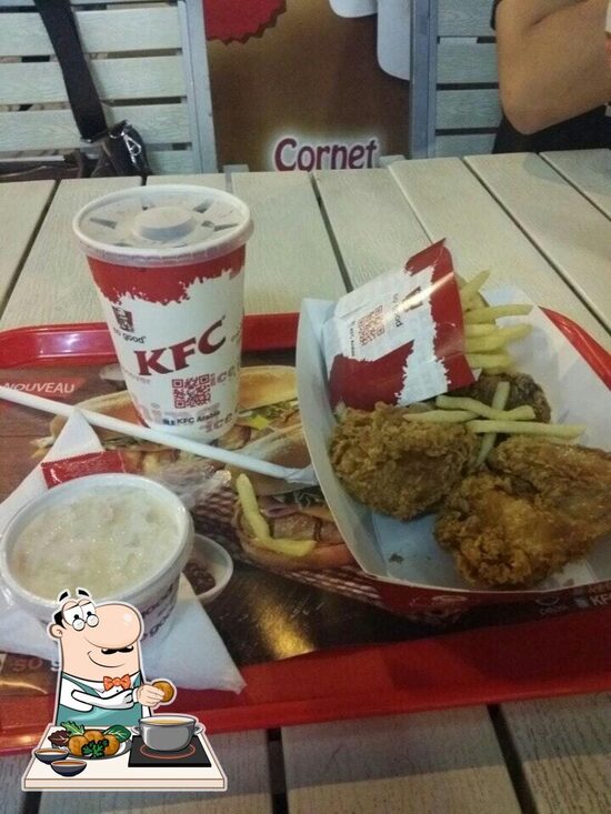Menu at KFC Maârif restaurant, Casablanca