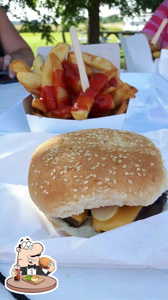 Menu at Sky Ranch Drive-in fast food, Goderich