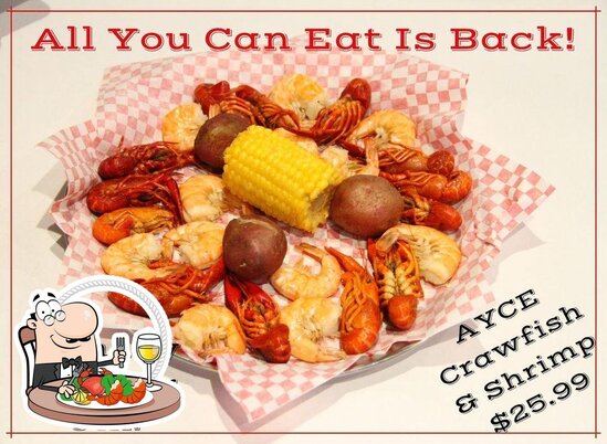 Menu at WILD CAJUN CRAWFISH & OYSTER BAR, Tallahassee