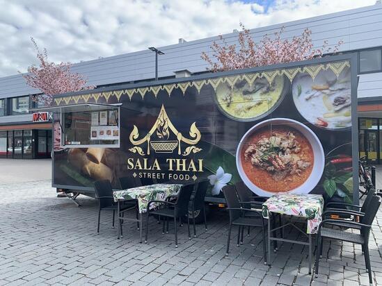 Menu at Sala thai restaurant, Raisio
