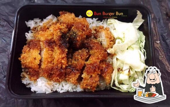 Menu at Bun Burger Bun restaurant, Bangkok
