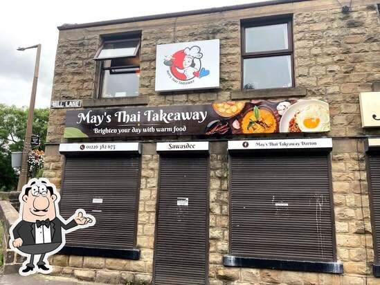 Menu at May's Thai Takeaway cafe, Barnsley