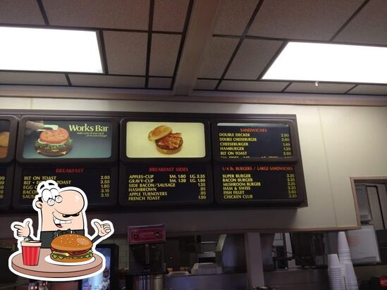Menu at Suzi's Hamburgers restaurant, Charleston, 239 MacCorkle Ave SW