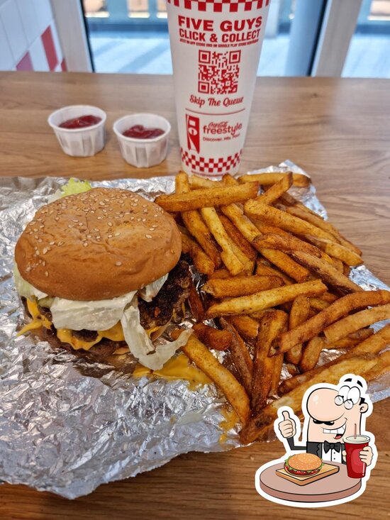 Restaurante Five Guys Nürnberg Karolinenstraße, Nuremberg - Carta del ...