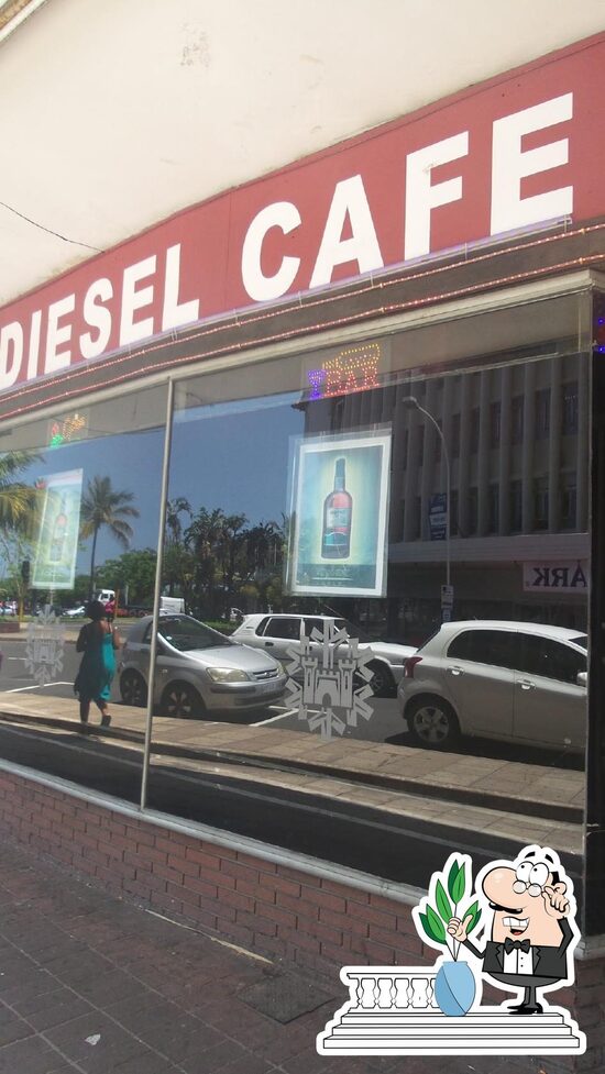 Menu at Diesel Cafe, Durban